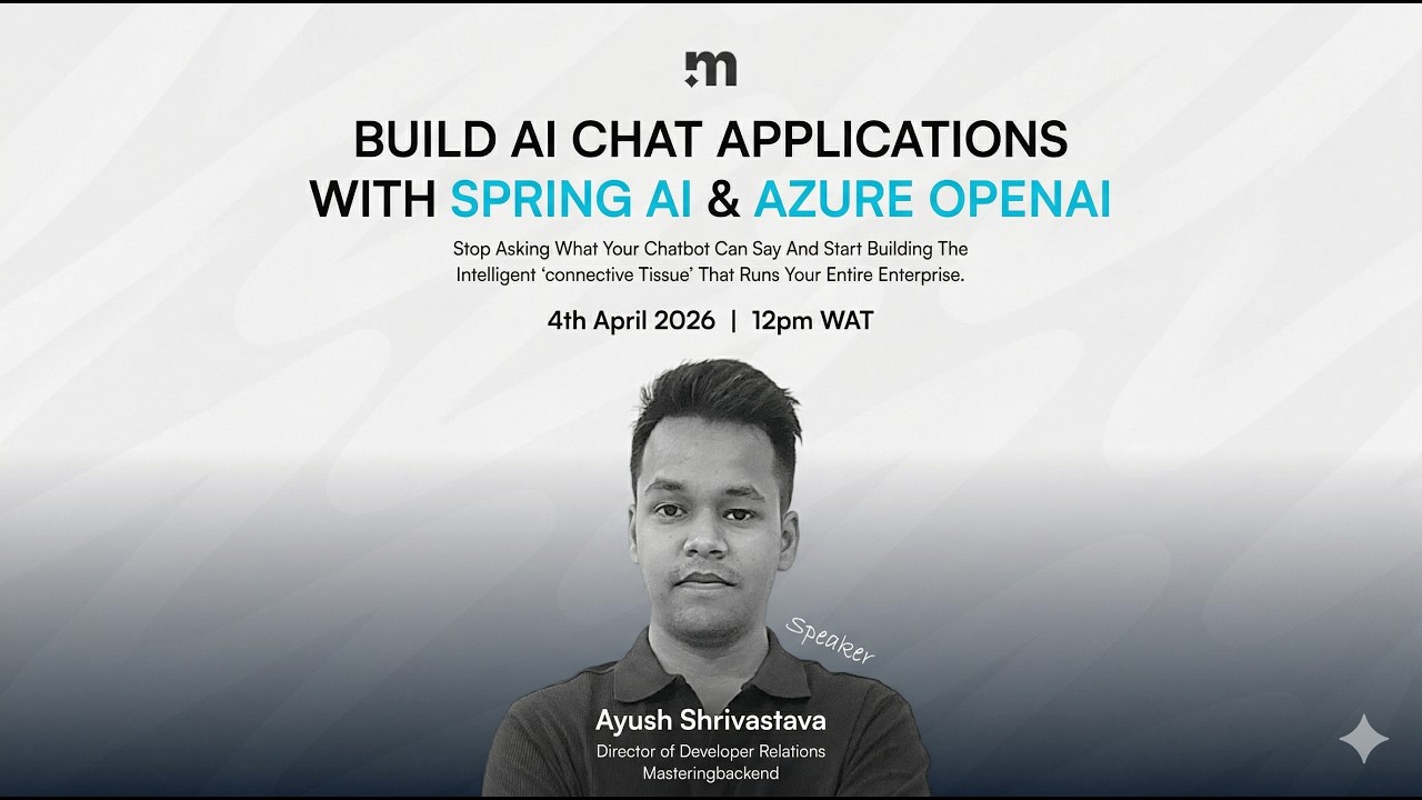 Build AI Chat Applications with Spring AI & Azure OpenAI