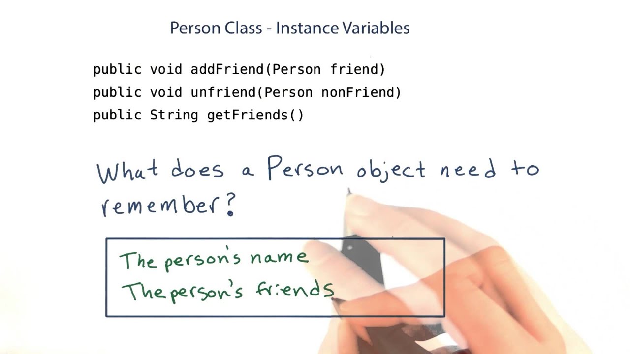 Instance Variables - Intro to Java Programming