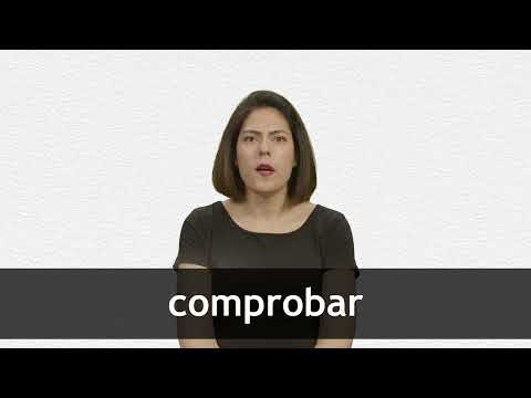 English Translation of “COMPROBAR” | Collins Spanish-English Dictionary