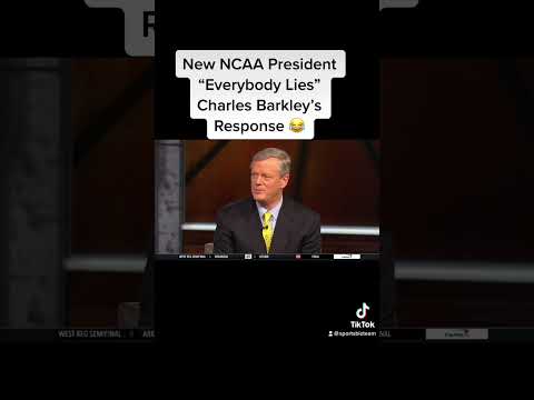 New NCAA President Charlie Baker on NIL: “Everybody Lies” Charles Barkley’s Response 😂