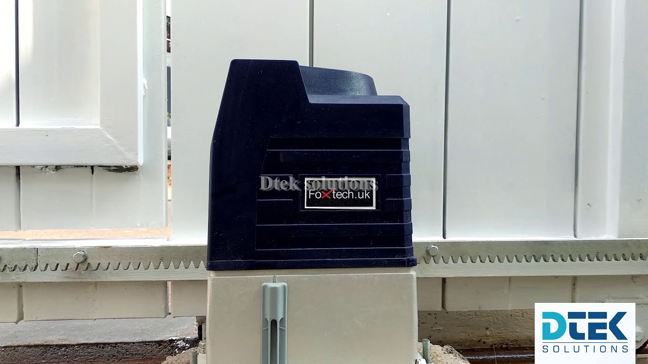 Dtek Solution Automatic  Foxtech.Uk sliding gate