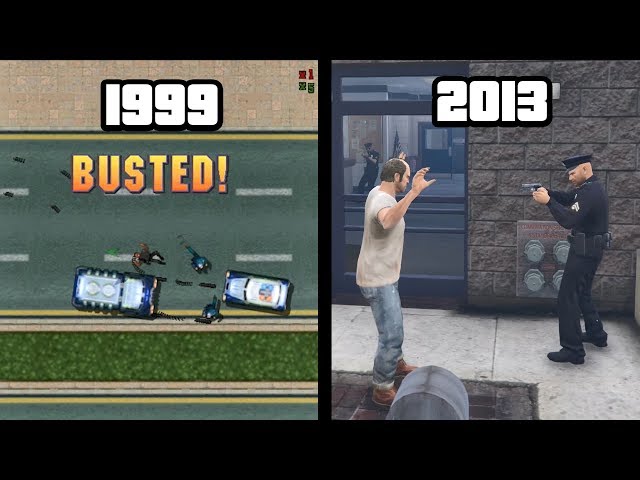 5 interesting features related to Wanted Levels in the GTA series