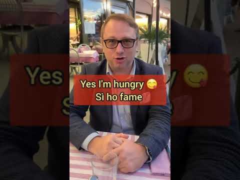 How to say in Italian Are you hungry? 😋 #learningitalian #italianlanguage #speakitalian