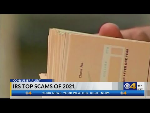 IRS releases top scams of 2021