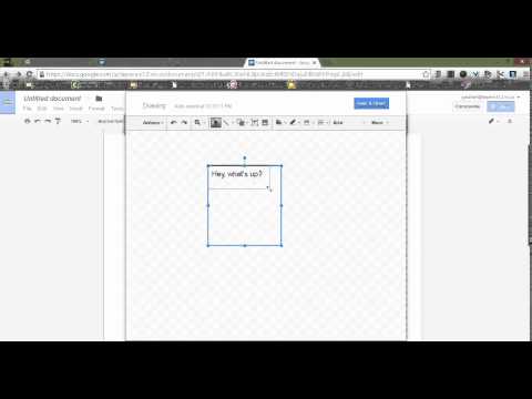 Text Boxes in Google Docs???