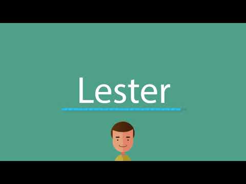 How to say Lester
