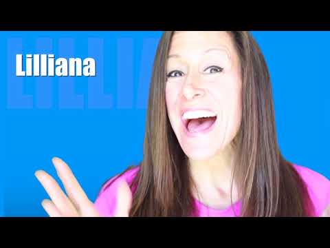 Learn to Spell LILLIANA Toddler Song | Learn to Talk with Patty Shukla