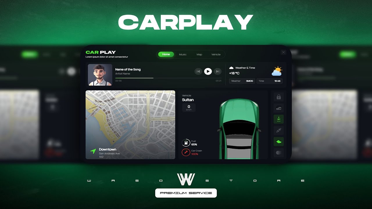 Fivem Carplay | WASD Scripts
