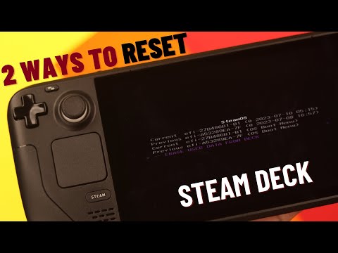 Two Ways to Factory Reset Your Steam Deck!