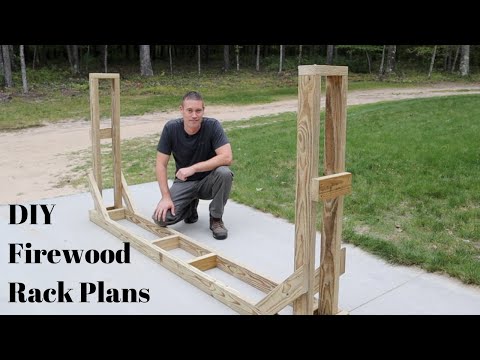 How To Build A Firewood Rack - The Best Way