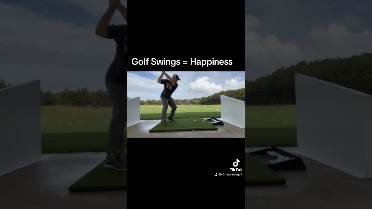Golf Swings = Happiness A series of golf Swings from my practice session at Crosswinds golf course
