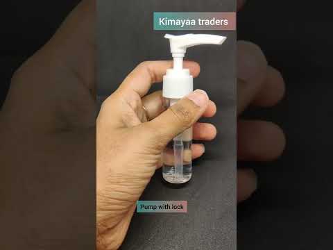 20ml PET Bottle With lotion Pump