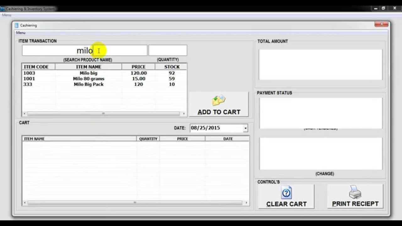 FLOTECH TUTORIAL: VB 6.0 Basic Cashiering & Inventory System