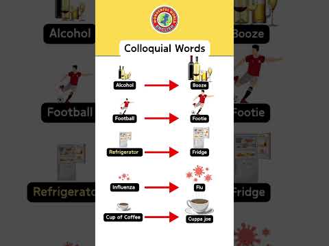 Colloquial Words | English Vocabulary