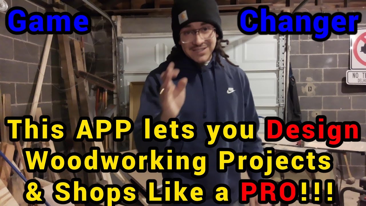 This APP Lets You Design Woodworking Projects & Shops Like a PRO! Game Changer