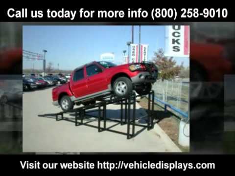 Car display ramps for sale 800-258-9010 "car display ramp for sale"