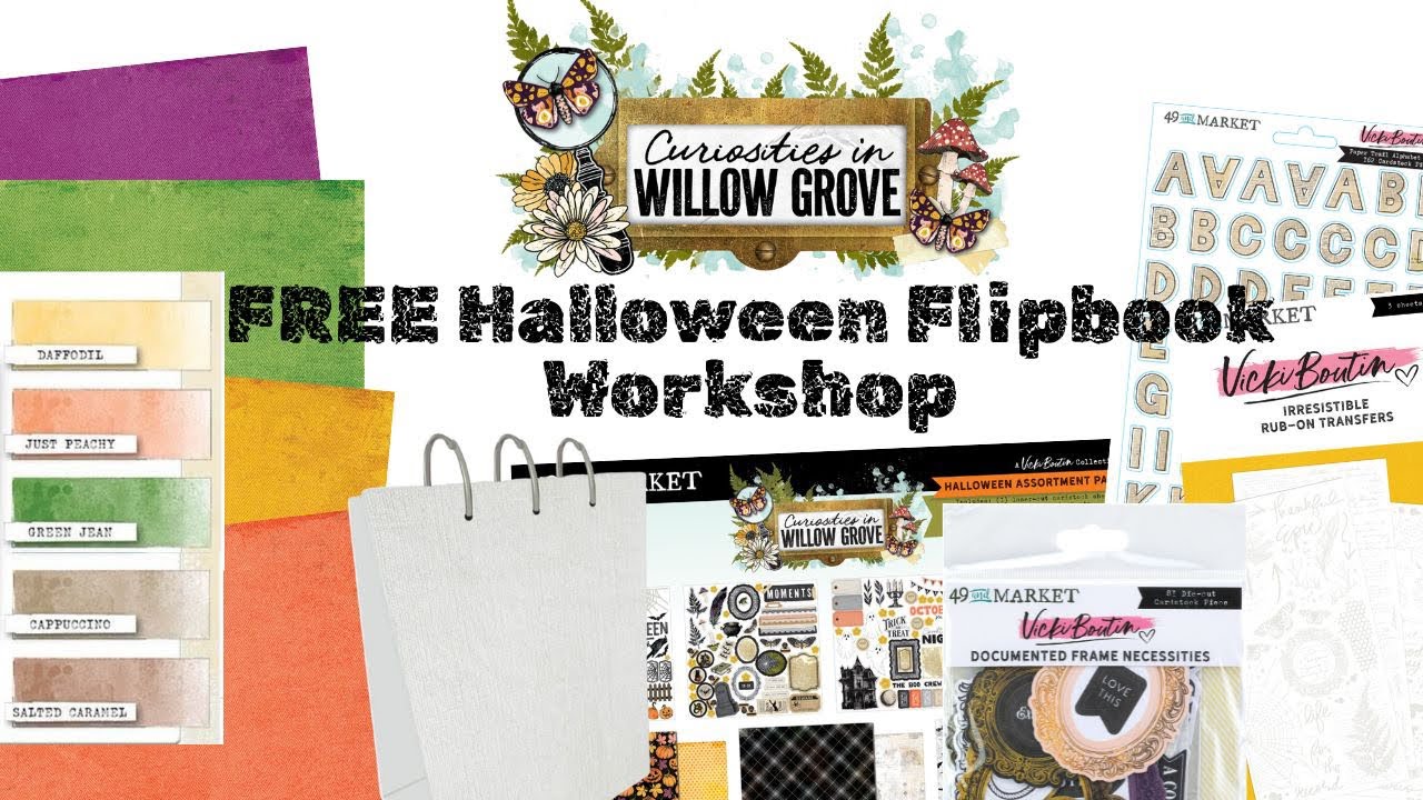 Free HALLOWEEN Flipbook- 49 and Market