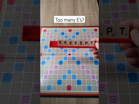 Spell this word with 4 E's the next time you're stuck in Scrabble
