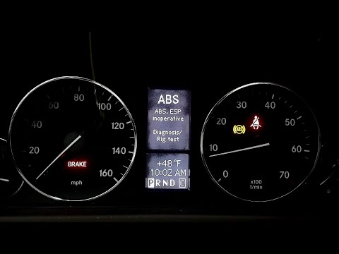 Activating Dyno Mode W203 Mercedes-Benz