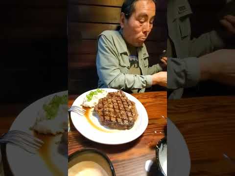 Steak As Big As Your Head!...Cattlemen's Petaluma, CA