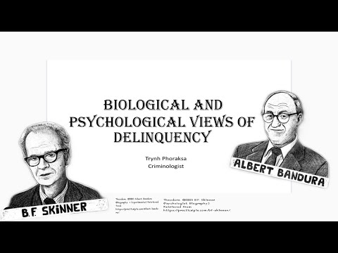 Biological and Psychological Views of Delinquency