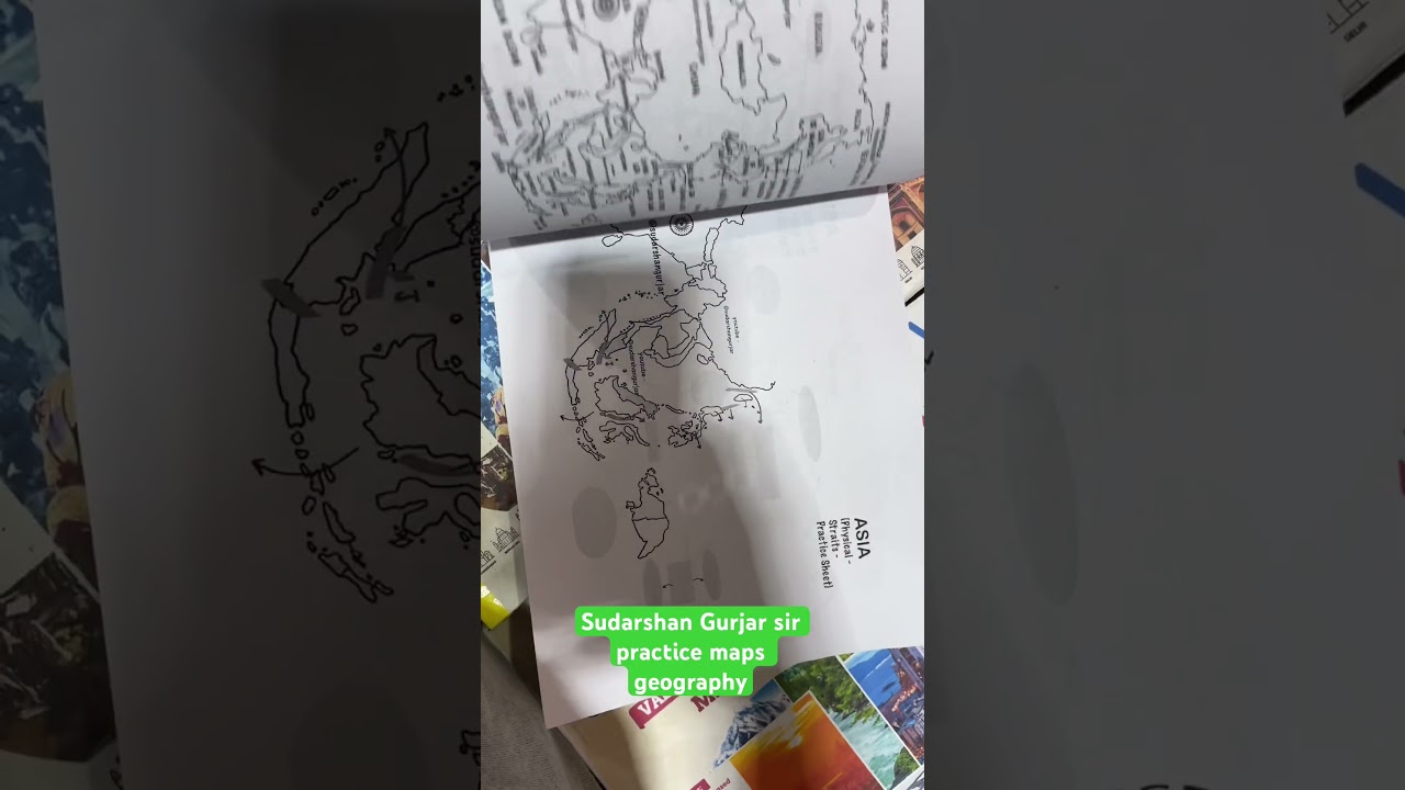 Sudarshan Gurjar sir geography practice maps call ☎️ order all India 🚚 delivery
