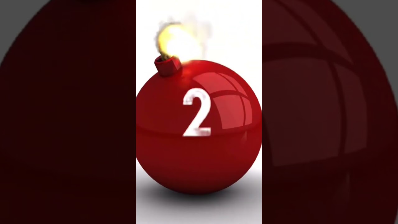 Red Bomb Countdown 5 Timer Short @15MinuteTimer