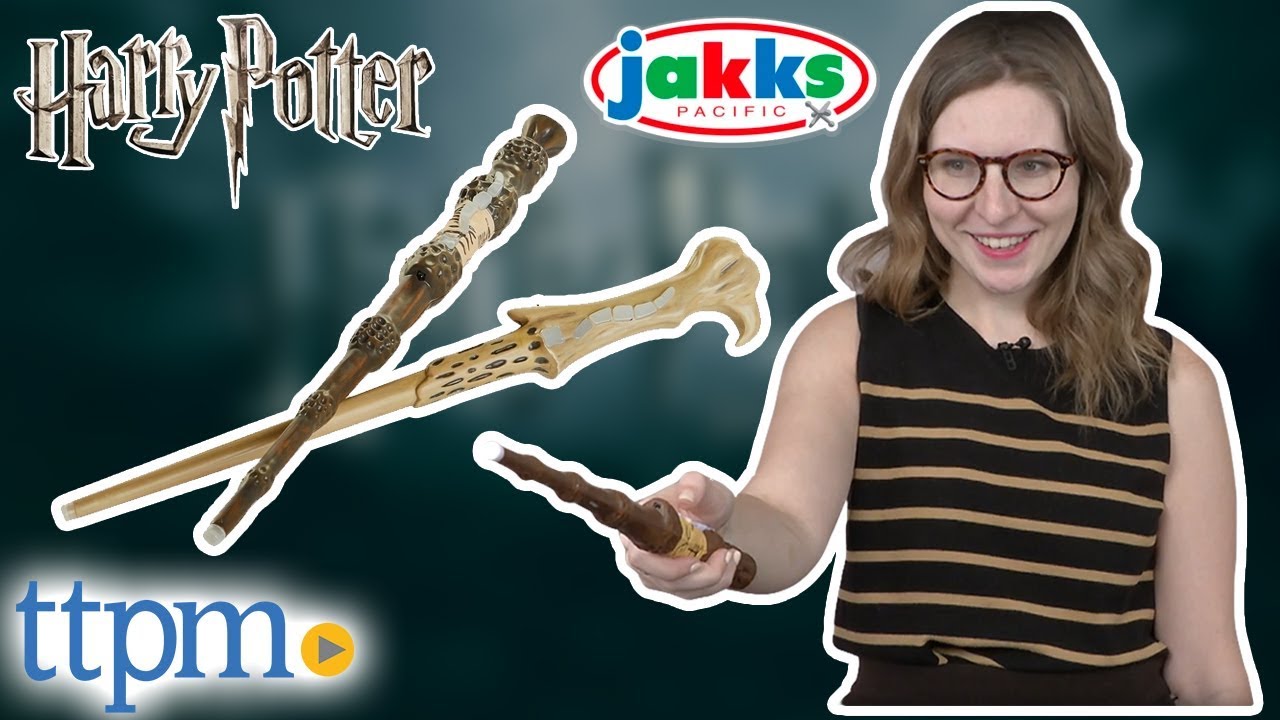 Harry Potter Albus Dumbledore and Lord Voldemort Wizard Training Wands from Jakks Pacific