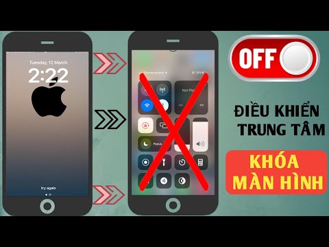 Cách tắt Trung tâm điều khiển khỏi màn hình khóa trên iPhone (2024)