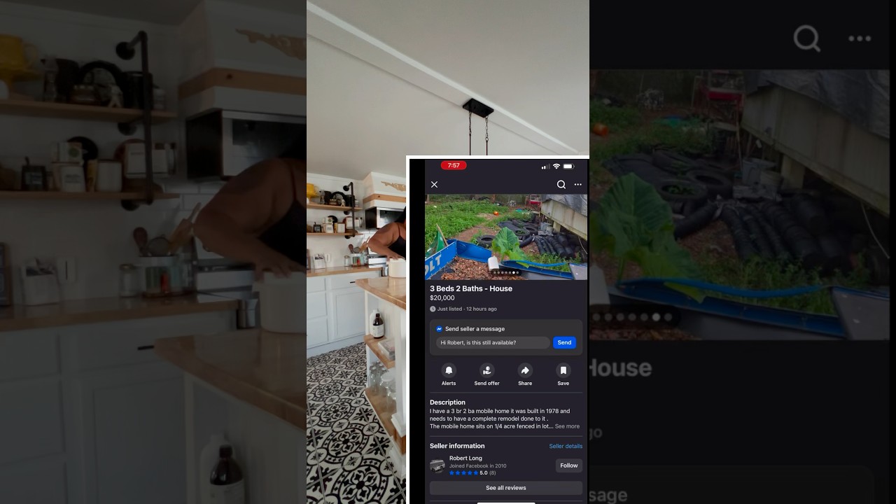 How to buy a mobile home on Facebook marketplace