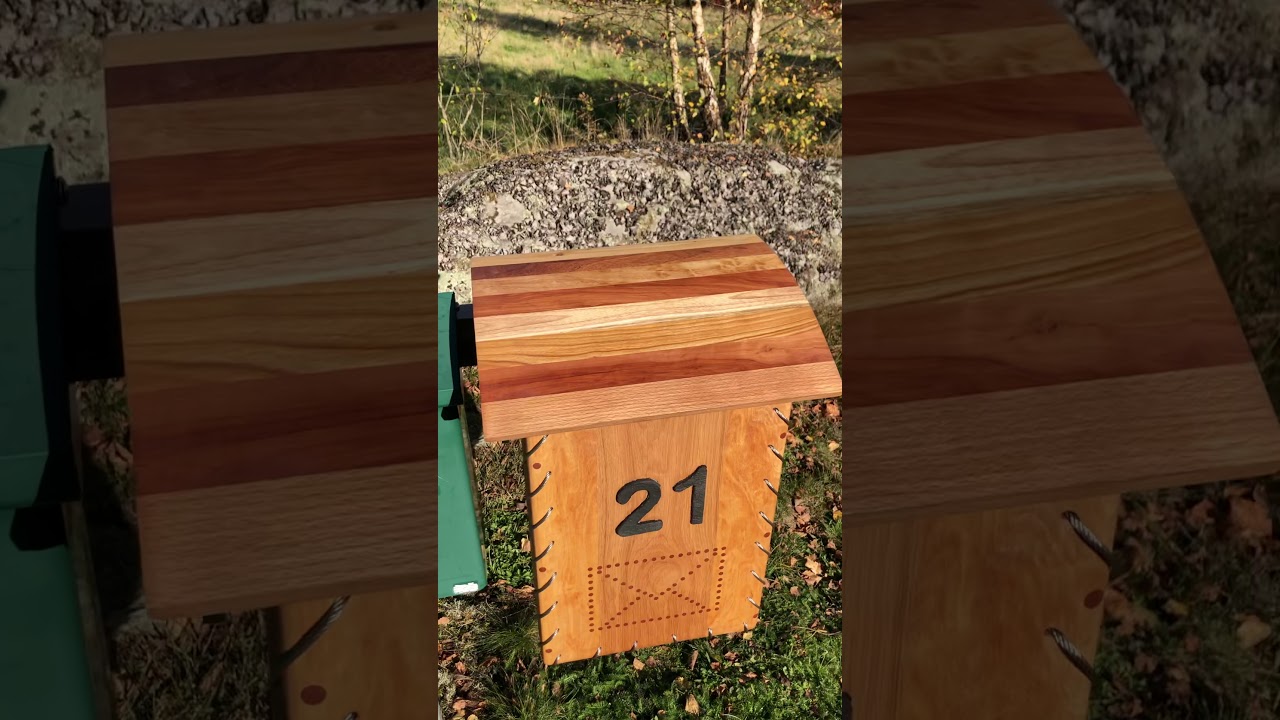 Mailbox woodwork