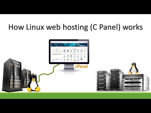 How linux web hosting (C Panel) works