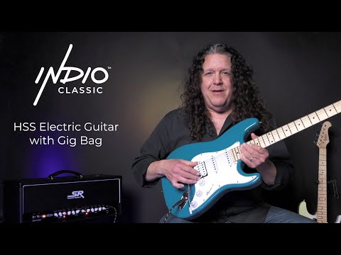 Indio Cali DLX Plus HSS Electric Guitar | Reverb