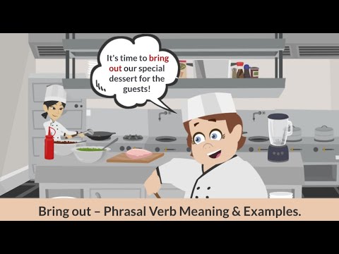 "Bring out" Phrasal Verb Meaning and Examples || Common English Phrasal Verbs