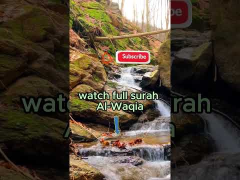 Surah Al-Waqi’ah, ٱلْوَاقِعَةُ watch full surah with English Translation (Qari Tehseen)