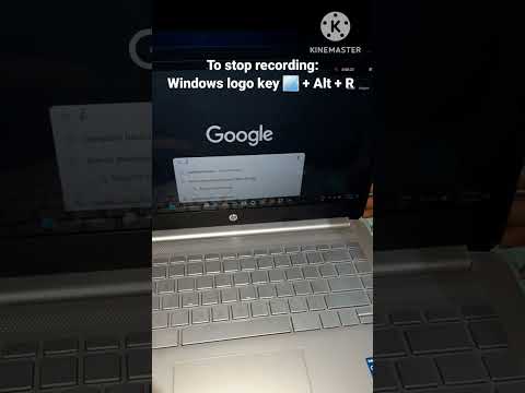 keyboard shortcut key for screen recording in Windows 11 #shorts