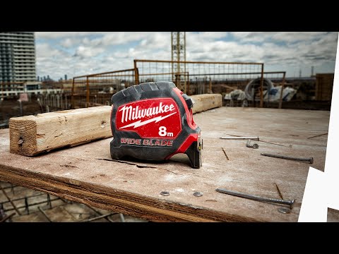 Milwaukee® Wide Blade Tape Measure