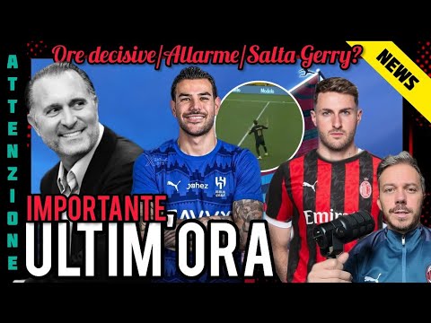 ⌛CI SIAMO🚨ALLARME INCREDIBILE🤔SALTA CARDINALE?🇸🇦ARABIA ORA O MAI PIÙ💣BOMBA GIMENEZ⚠️THEO GIUSTO COSÌ