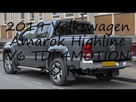 How to pronounce 2019 Volkswagen Amarok Highline V6 TDi 4MOTION 3.0 Rear in Dutch?