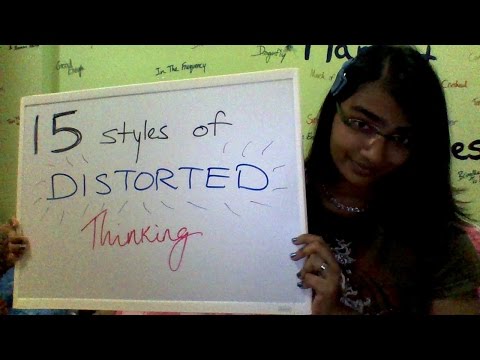 psych2go: 15 Styles of Distorted Thinking (Cognitive… – Scientiflix