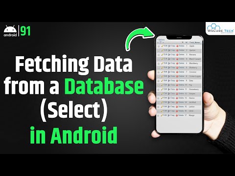 Learn Fetch the Data From SQLite Database in Android | Android SQLite Tutorial - Mind Luster