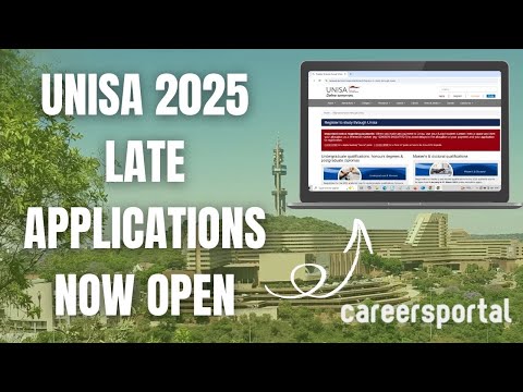 Unisa 2025 Late Applications Now Open | Careers Portal