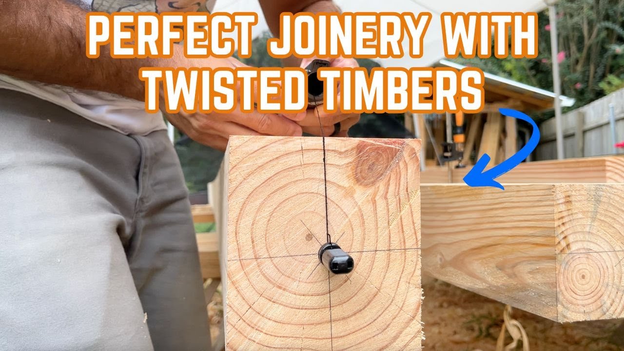 How to Make Wood Fit Perfectly Every Time (How to Use Centerline Layout in Timber Framing)