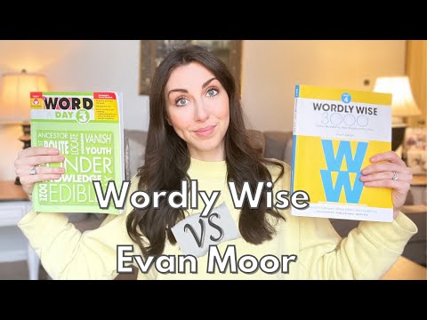 WORDLY WISE VS. EVAN-MOOR A WORD A DAY ~ HOMESCHOOL VOCABULARY CURRICULUM COMPARISON & REVIEW