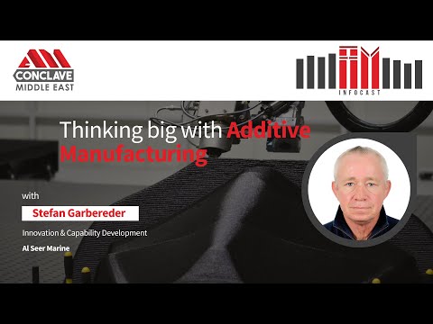 Thinking big with Additive Manufacturing - with Stefan Garbereder