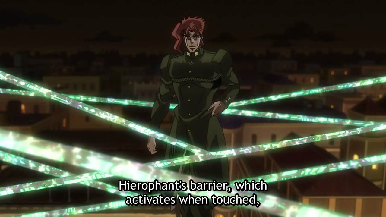 JJBA Stardust Crusaders - 20 meter Emerald Splash