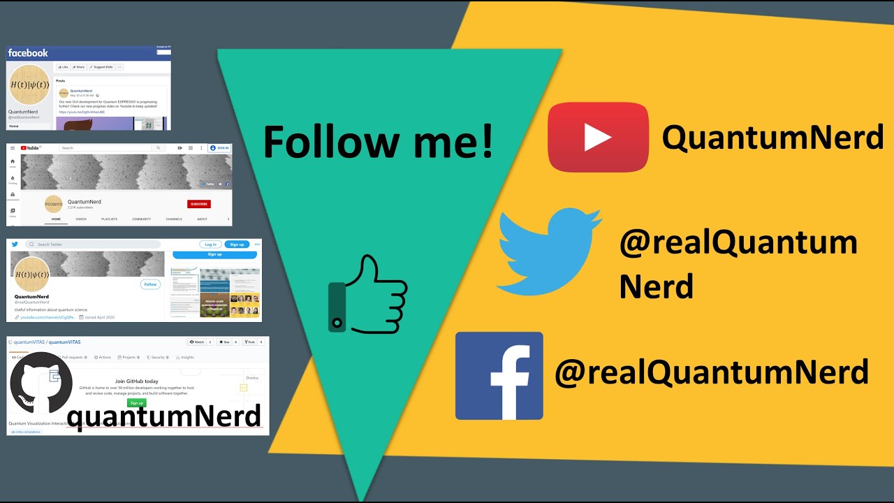 Welcome to my Twitter, Github and Facebook accounts! Receive info of online workshops and more!