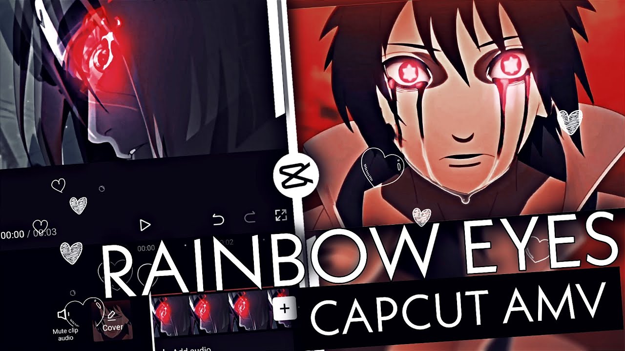RAINBOW EYES EFFECT LIKE @Molob/AFTER EFFECTS | CAPCUT AMV/EDIT TUTORIAL