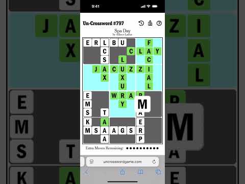 Un-Crossword Daily #797 #wordpuzzle #wordgames #uncrossword #crossword
