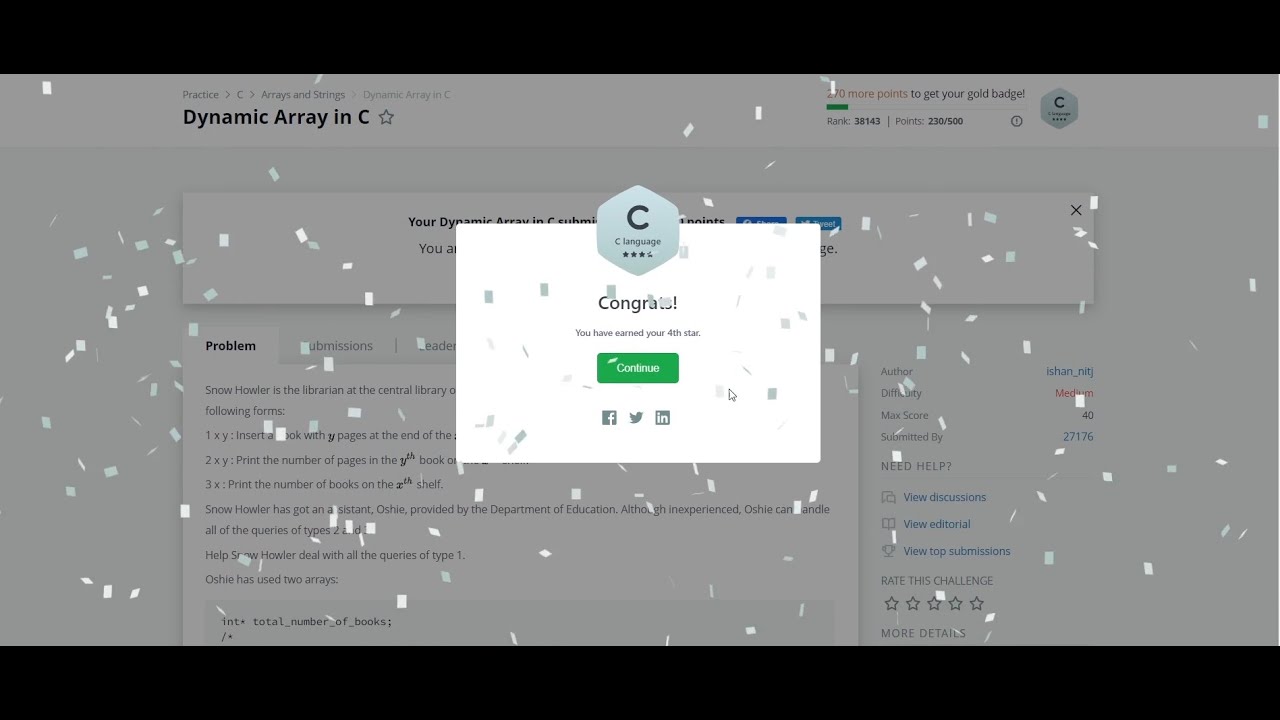 HackerRank C Solutions | Part-2| CODE WITH NM